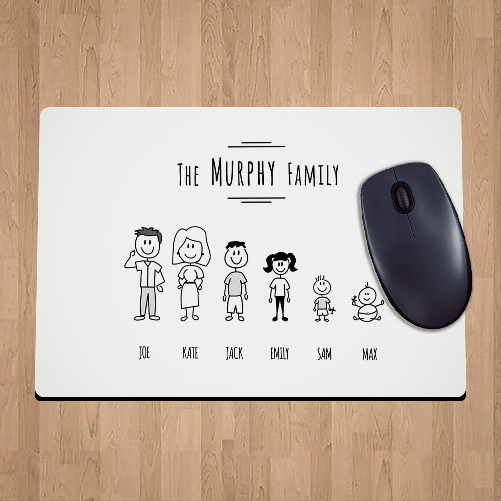 Family Mouse Pad – Just Personal